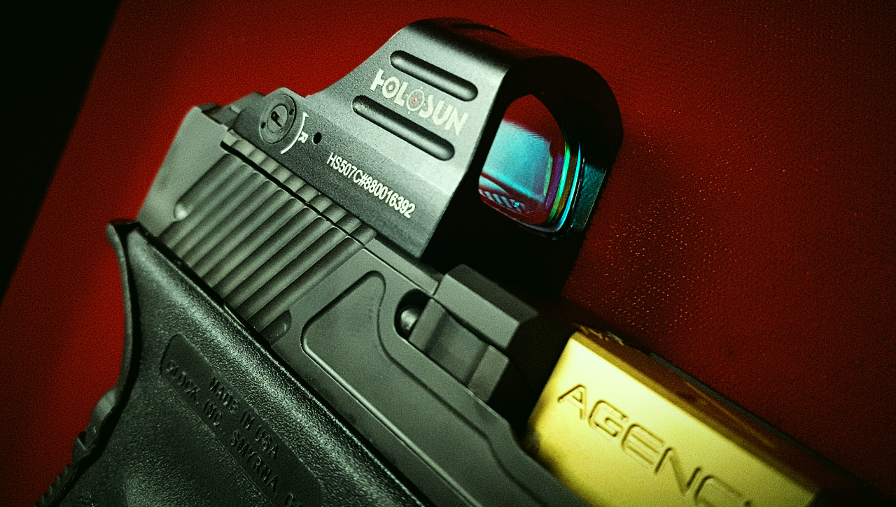 Holosun Micro Red Dot Sight Circle Dot/Solar Panel