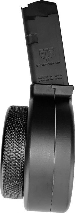 F5 MFG Glock Pattern AR9 9mm 50 Round Drum Magazine