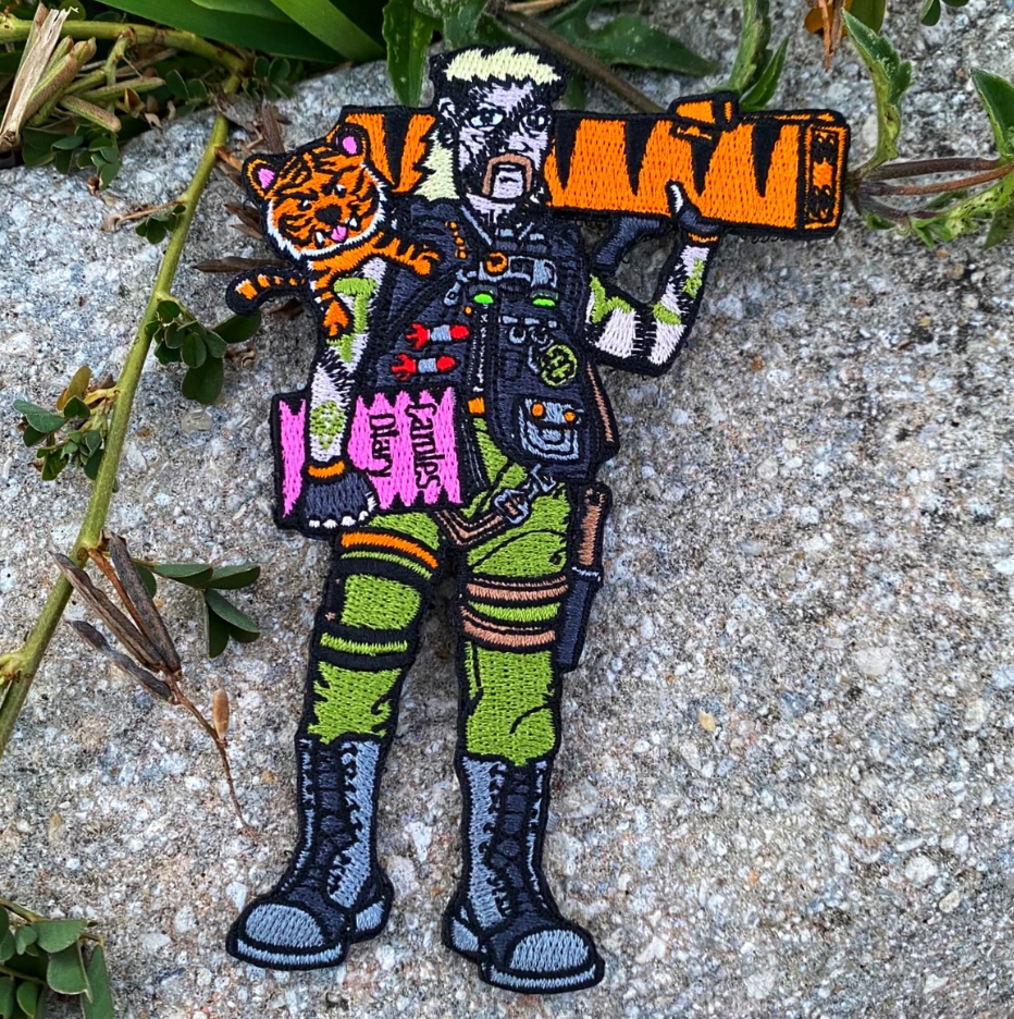 GI Joe Exotic Tiger King COMMANDO Morale Patch