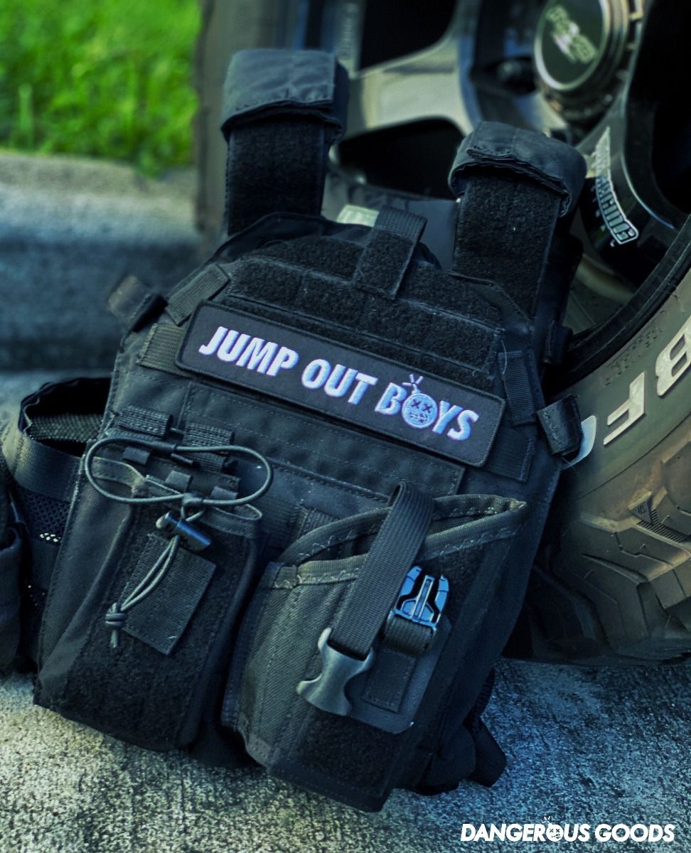 Dangerous Goods JUMP OUT BOYS 7” Morale Patch